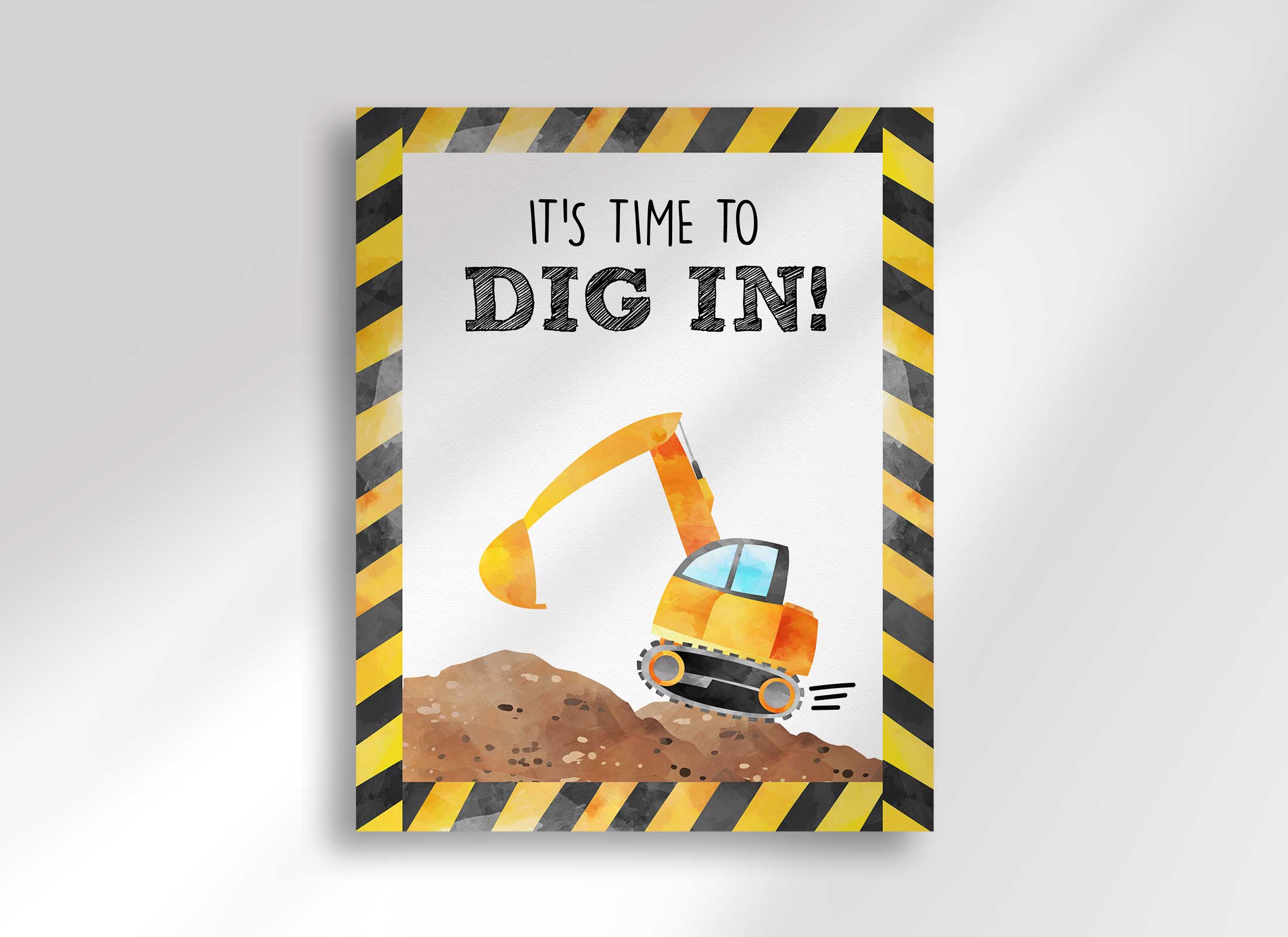 Dig In Party Sign – Helia Design Co.